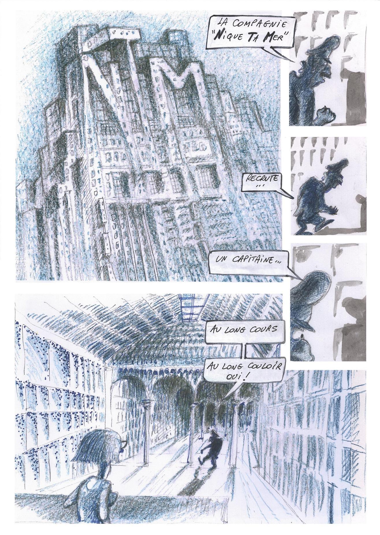 NTM ( Nique ta Mer) - L'atelier de l'association BD54 de Paris